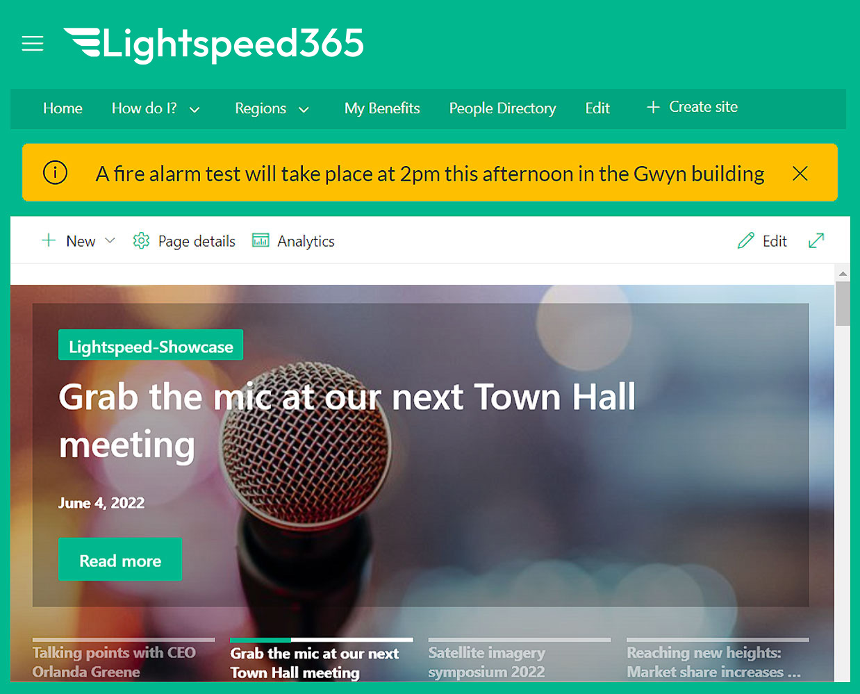 Lightspeed365 Features