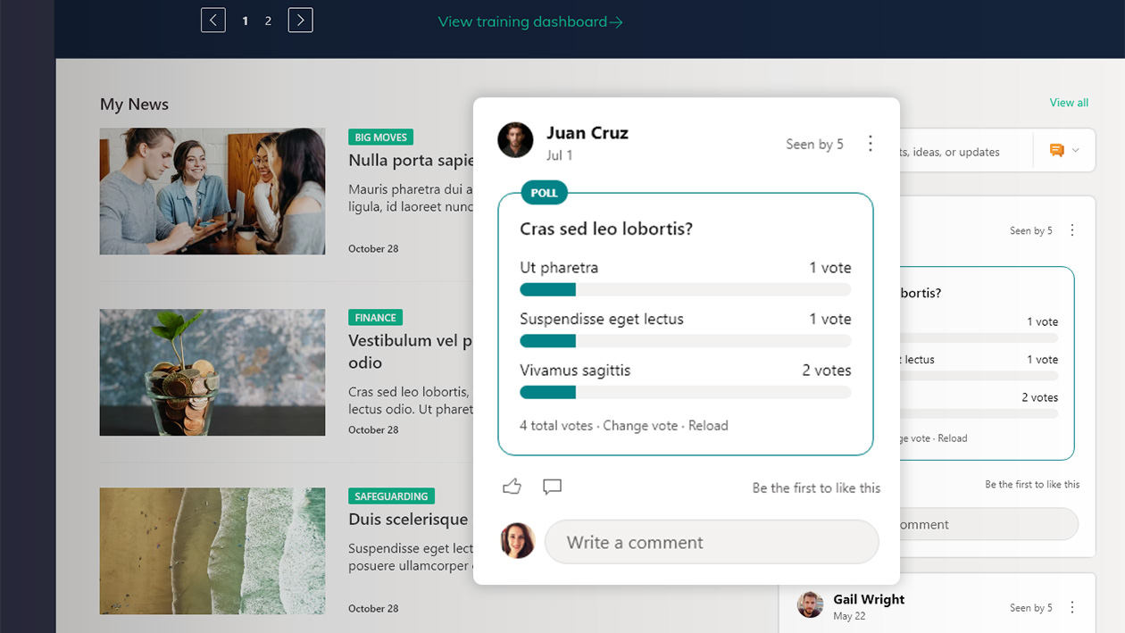 15 essential SharePoint web parts that every intranet needs - Lightspeed365