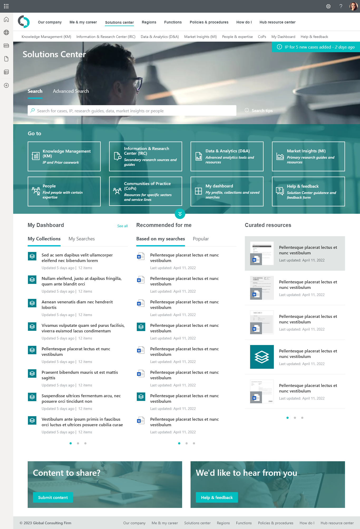 SharePoint Designs Case Studies