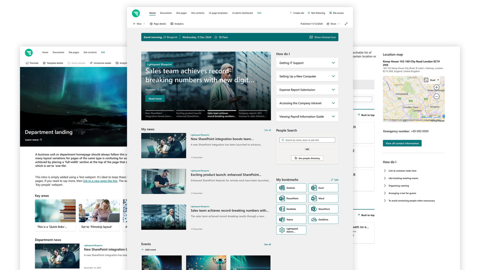 How to use & customise the SharePoint lookbook for your intranet ...
