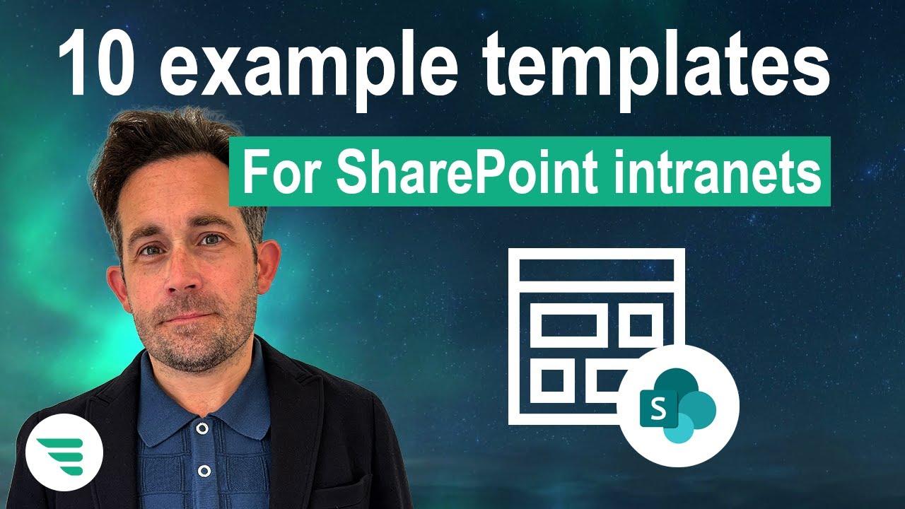 10 SharePoint site and page templates with intranet examples